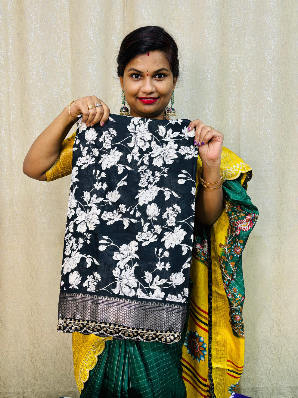 Dola Scalf Border – Sarees by Siva