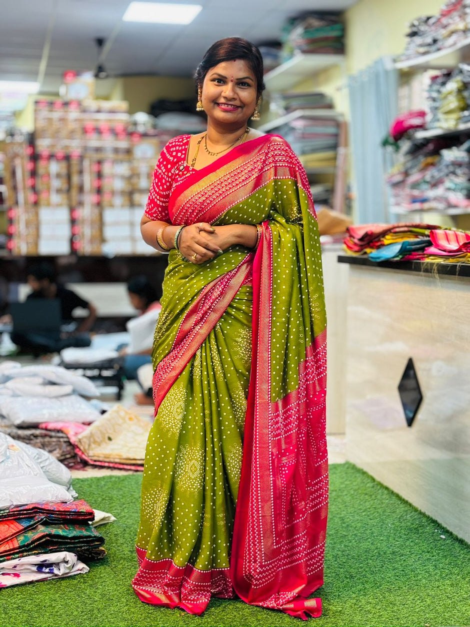 Moss Chiffons – Sarees by Siva